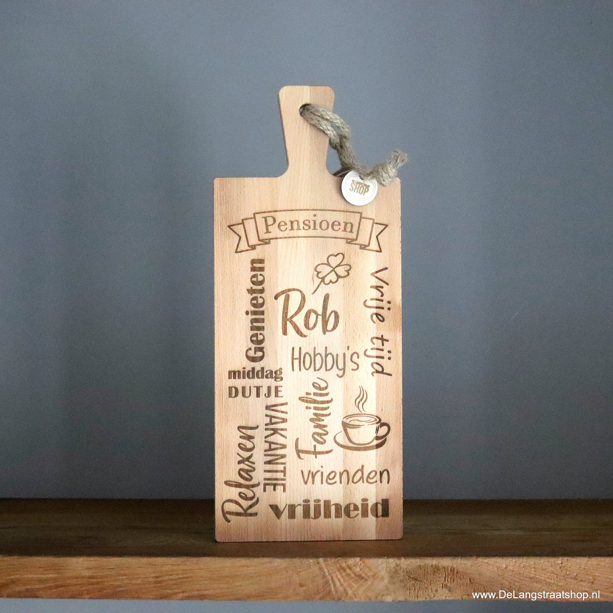 Houten Borrelplanken voor Werkjubilea en Pensioen - Vier Jouw Mijlpalen ...