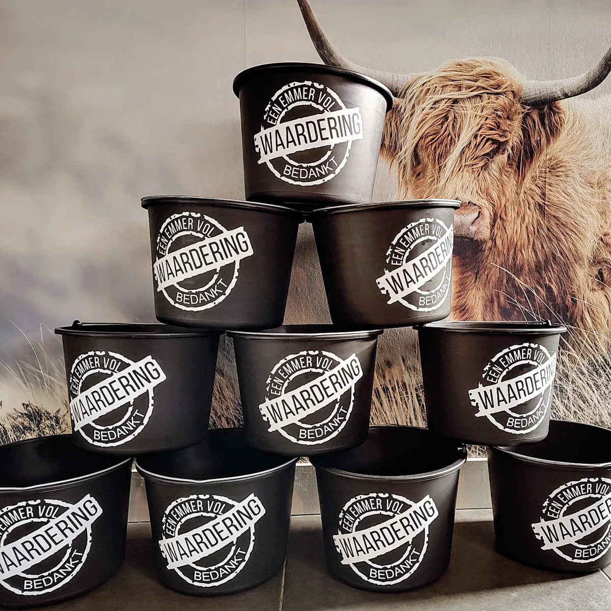 Een origineel cadeau, ontdek de veelzijdigheid van onze emmerstickers ...