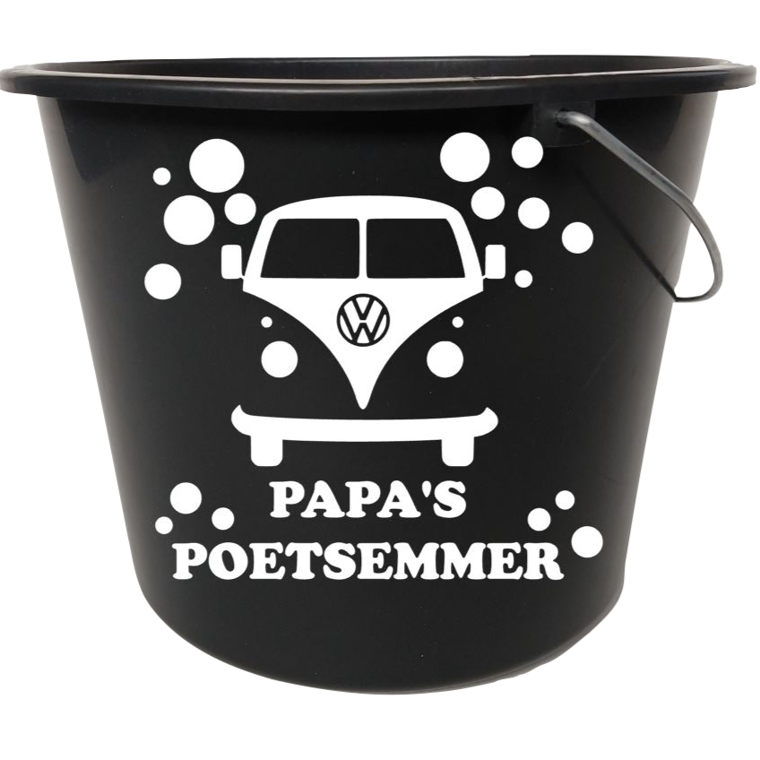 Emmersticker(s) poetsemmer, maak jouw eigen persoonlijke cadeau emmer ...